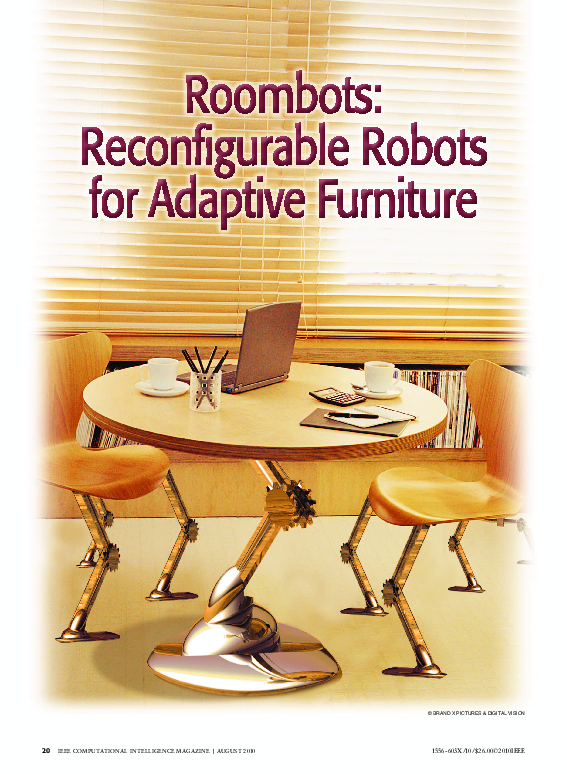 (PDF) Roombots: Reconfigurable Robots for Adaptive Furniture