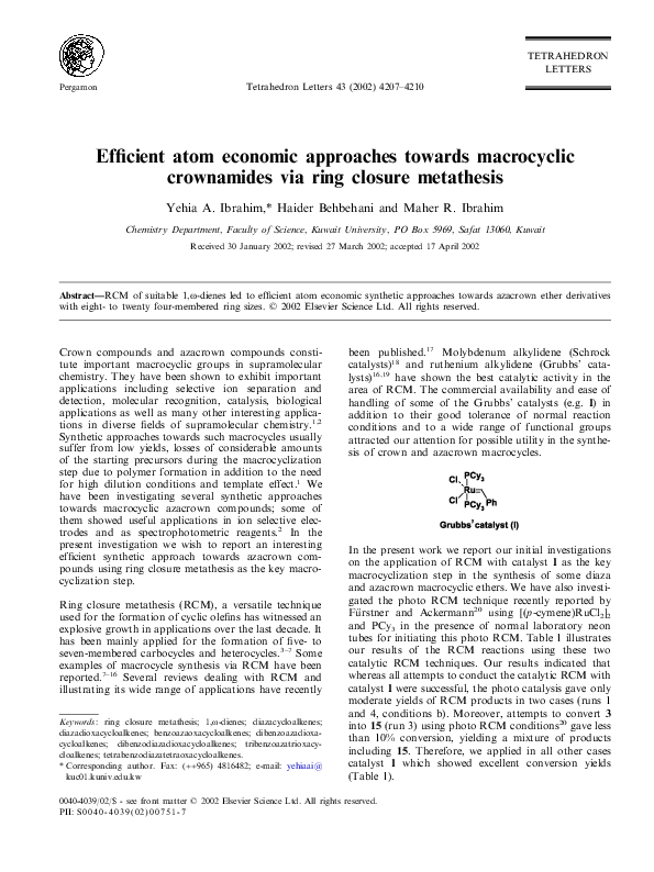 (PDF) An Efficient Method for Selective Deprotection of Trimethylsilyl ...