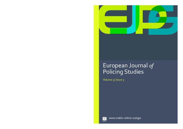 European Journal of policing Studies EJPS vl 3 Issue 3