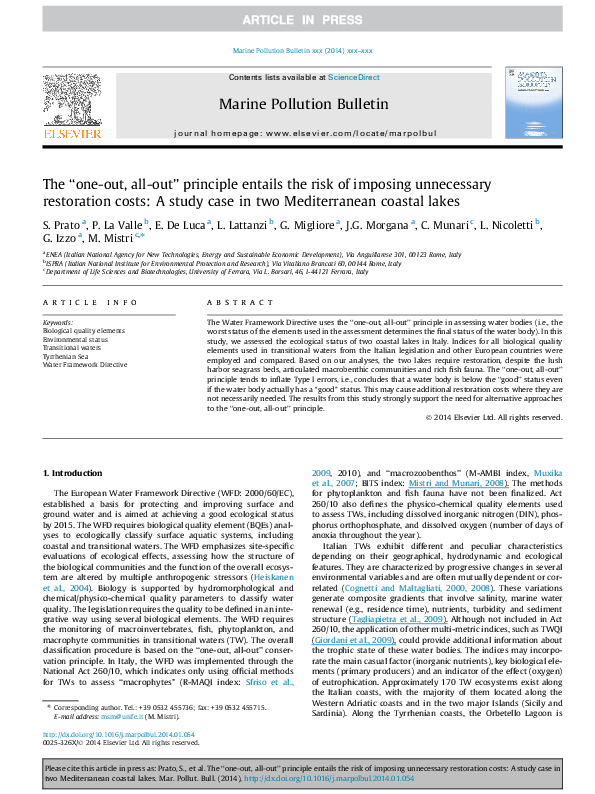 (PDF) The “one-out, all-out” principle entails the risk of imposing ...