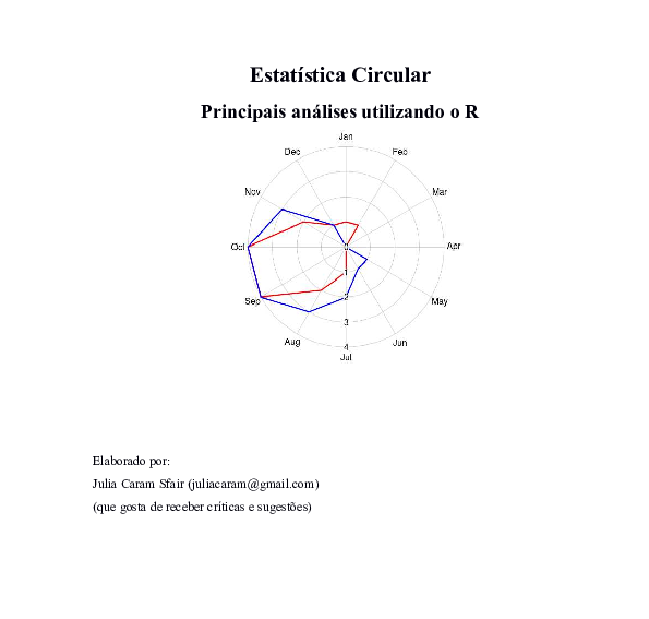 (PDF) Segunda versão do tutorial de estatística circular no R