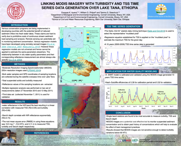 (PDF) Linking Modis Imagery With Turbidity and TSS Time Series Data ...