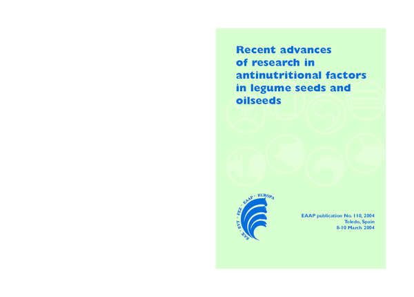 (PDF) Modifications of seed storage proteins during germination and seedling growth of faba bean ...