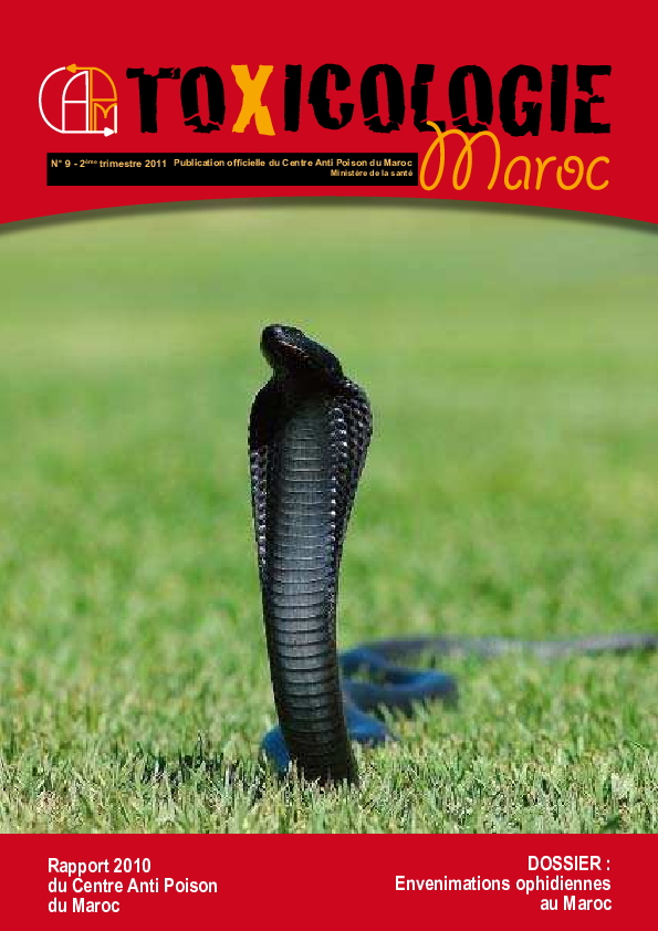 (PDF) Rapport Annuel 2010 des intoxications déclarées Au Centre Anti ...
