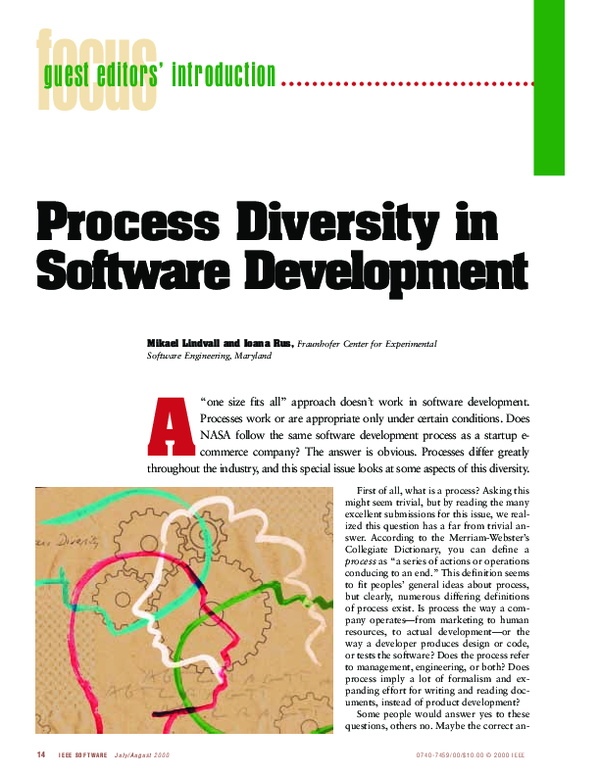 (PDF) Process diversity in software development