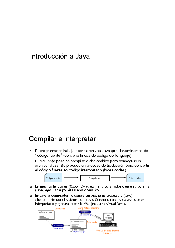 (PDF) Introducción a Java Compilar e interpretar | Toni Vera - Academia.edu
