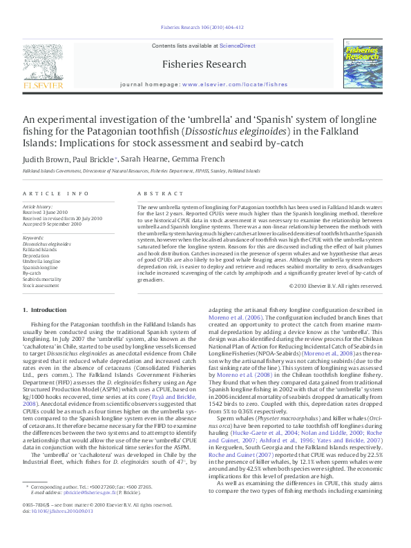 (PDF) An experimental investigation of the ‘umbrella’ and ‘Spanish ...