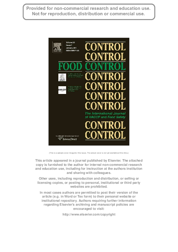 Pdf Detection Of Ochratoxin A In Wheat Samples In Different Regions Of India