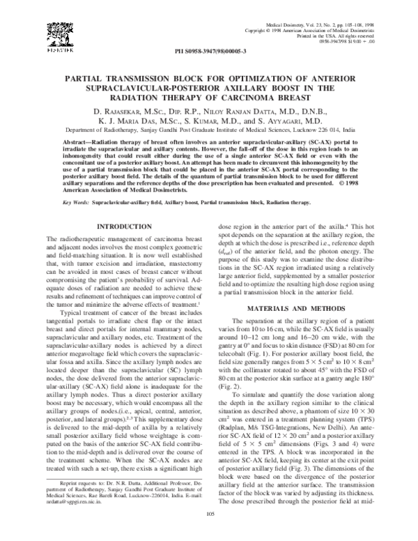 (PDF) Partial Transmission Block for Optimization of Anterior ...