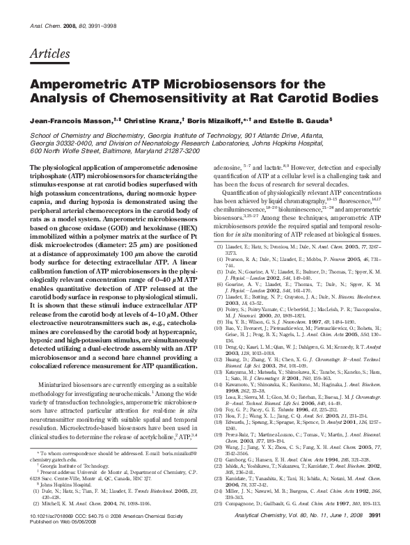 (PDF) Amperometric ATP Microbiosensors for the Analysis of ...