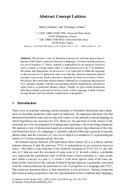 (PDF) Abstract Concept Lattices
