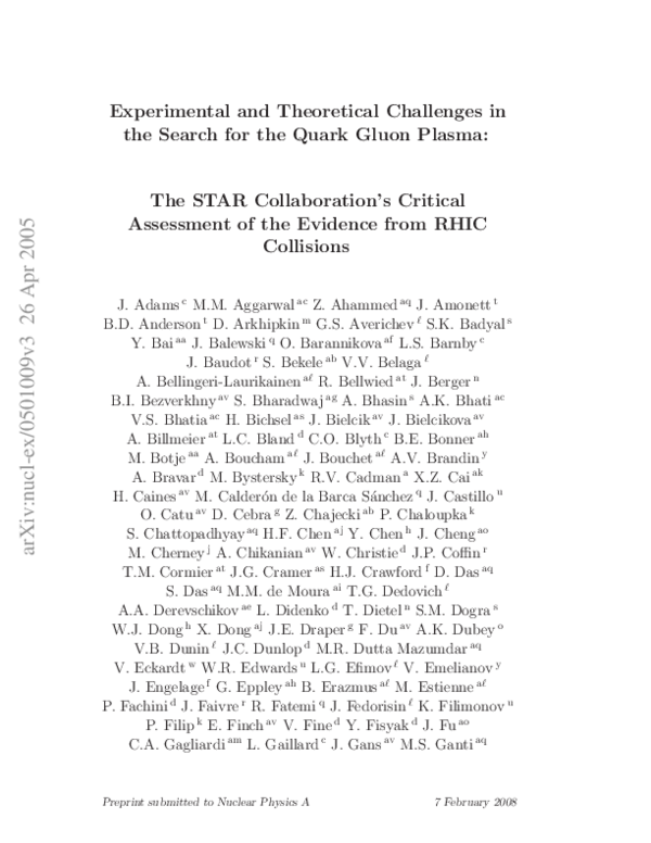 (PDF) Experimental and theoretical challenges in the search for the ...