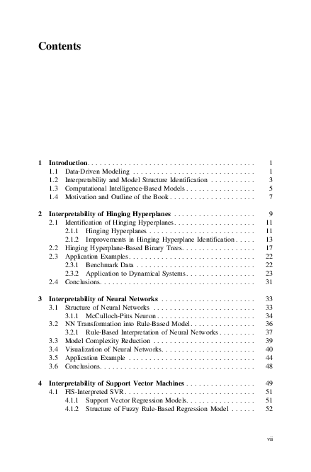 (PDF) Interpretability of Computational Intelligence-based Regression Models