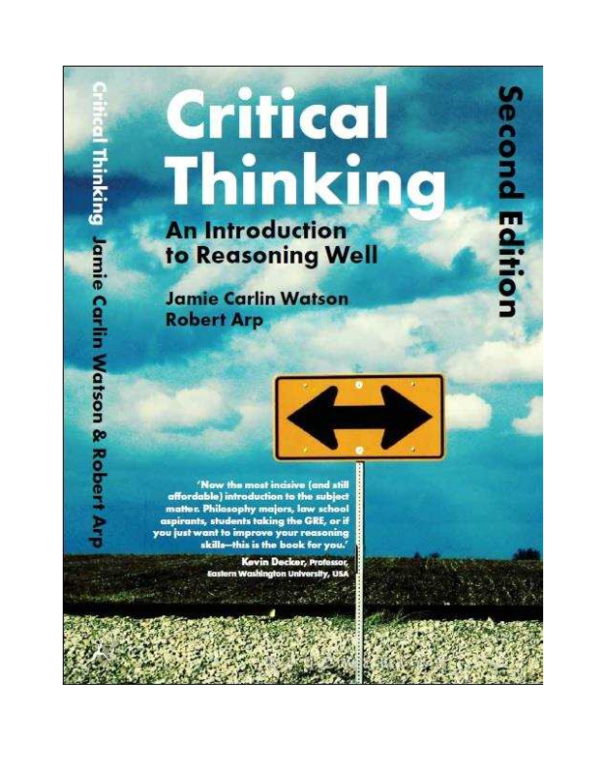 (PDF) Critical Thinking: An Introduction to Reasoning Well, 2nd Ed.