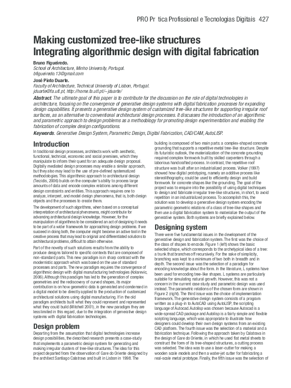 (PDF) Making customized tree-like structures Integrating algorithmic ...