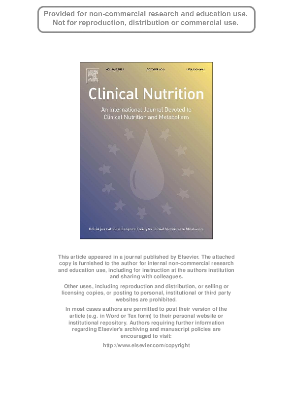 (PDF) The 2009 ESPEN Sir David Cuthbertson. Citrulline: A new major ...