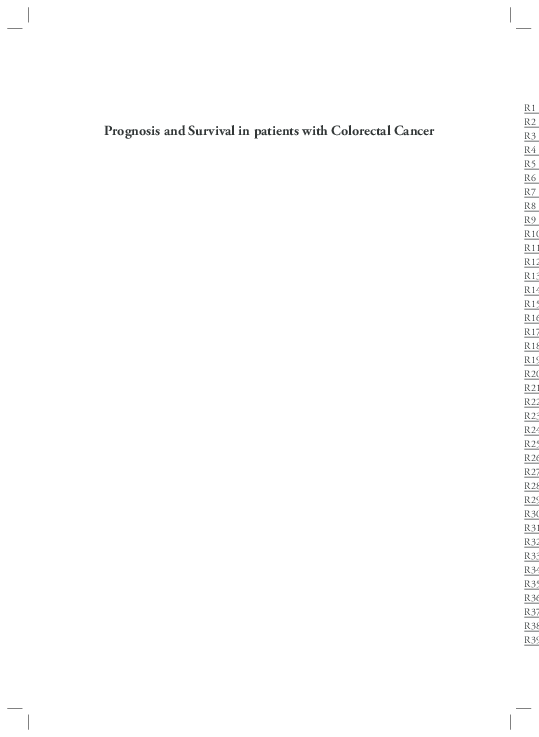 Pdf Ex Vivo Sentinel Lymph Node “mapping” In Colorectal Cancer