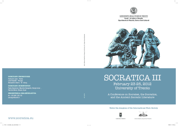 (PDF) Socratica III. A Conference on Socrates, the Socratics, and the ...