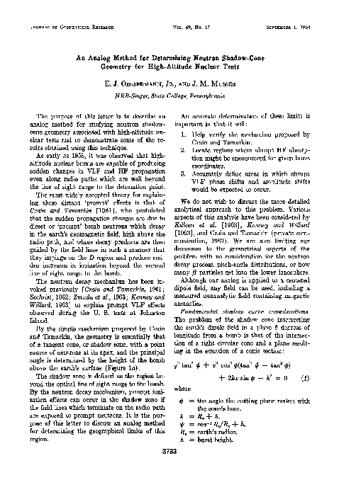 (PDF) An analog method for determining neutron shadow-cone geometry for ...