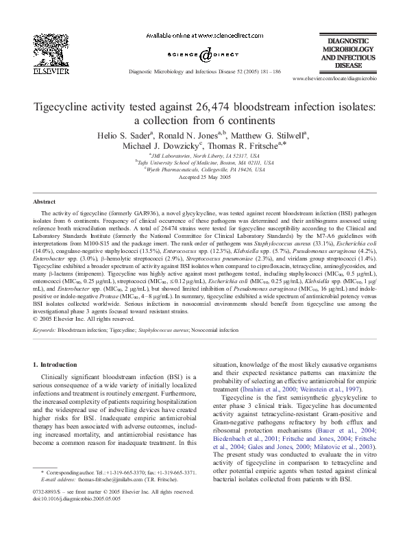 (PDF) Successful tigecycline lock therapy in a Lactobacillus rhamnosus catheter-related ...