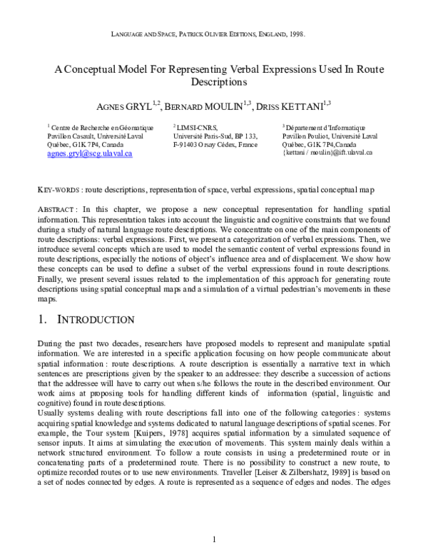 (PDF) A Conceptual Model for Representing Verbal Expressions used in ...