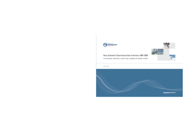 (PDF) The National Inventory Report and Common Reporting Format 1990-2005