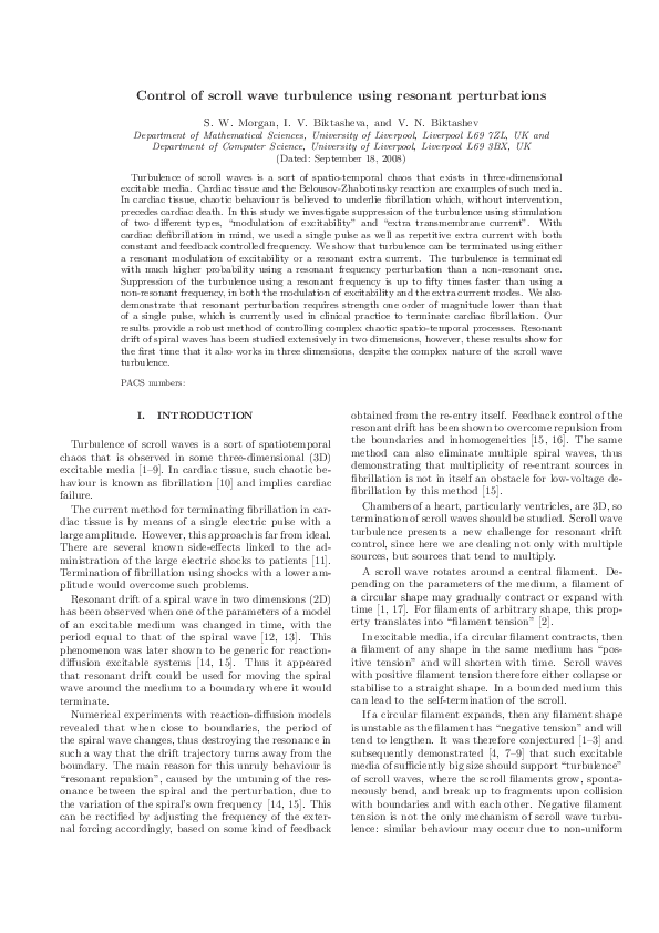 (PDF) Scroll wave turbulence | Vadim Biktashev - Academia.edu