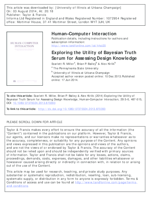 (PDF) Special Issue on Design Thinking: Exploring the Utility of ...