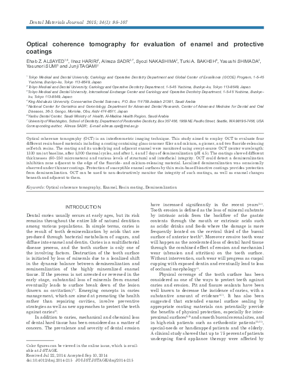 (PDF) Optical coherence tomography for evaluation of anatomical changes in the cornea after ...