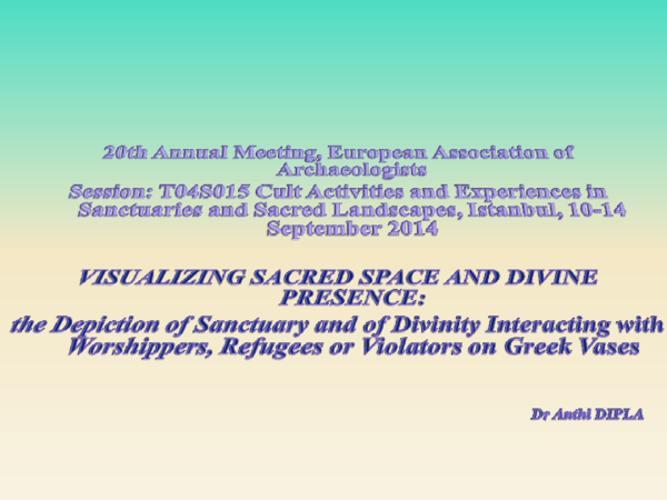 (PDF) Visualizing Sacred Space and Divine Presence: the Depiction of ...