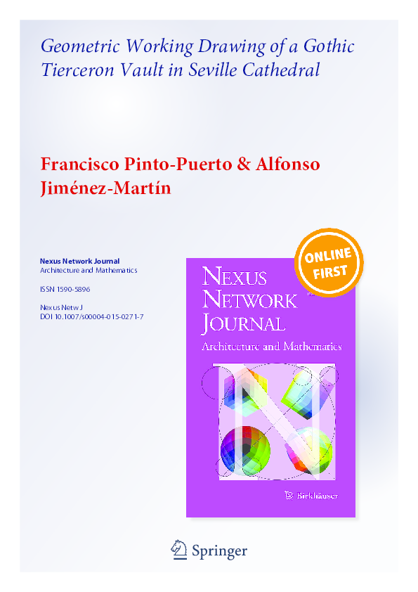 (PDF) Geometric Working Drawing of a Gothic Tierceron Vault in Seville ...