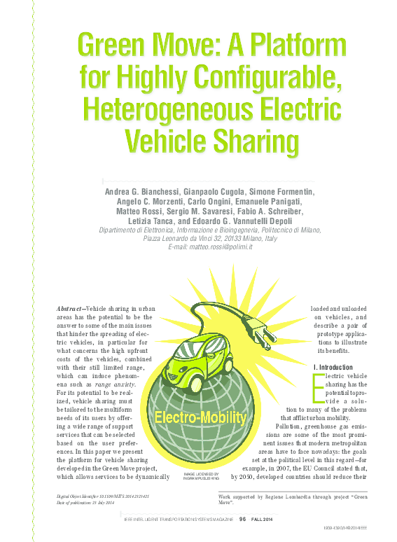 (PDF) Green Move: A Platform for Highly Configurable, Heterogeneous ...