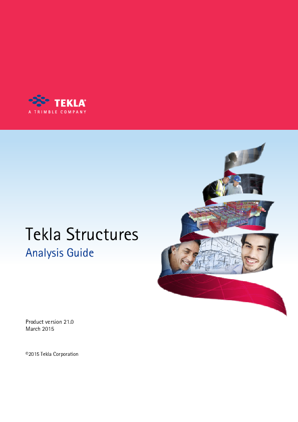 (PDF) Tekla Structures Analysis Guide
