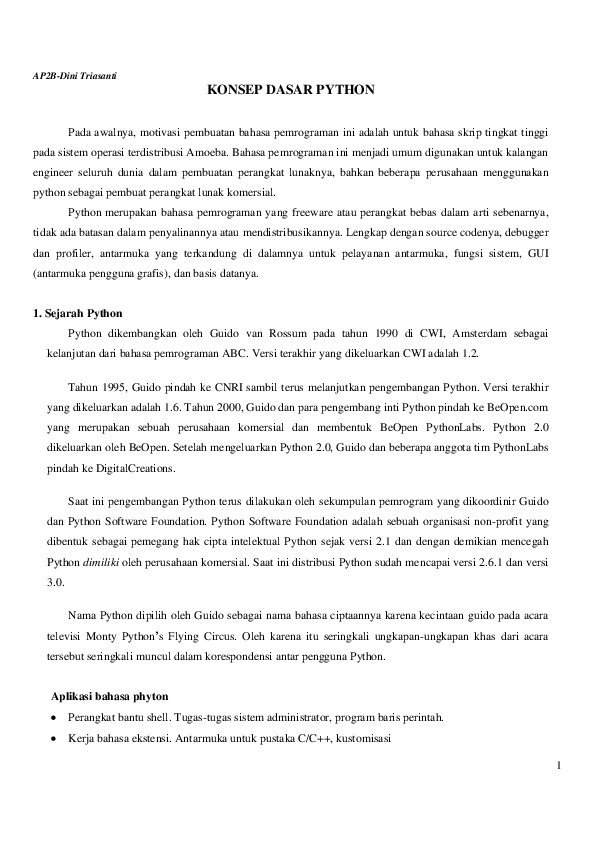 (PDF) AP2B-Dini Triasanti KONSEP DASAR PYTHON