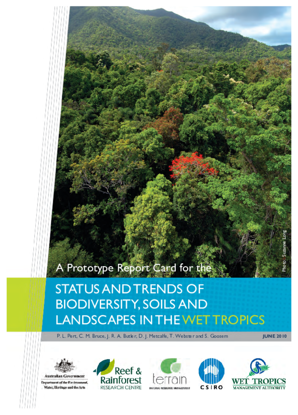 (PDF) A Prototype Report Card for the Status and trends of biodiversity ...