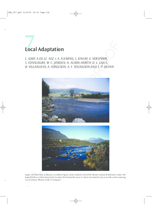 (PDF) Local Adaptation