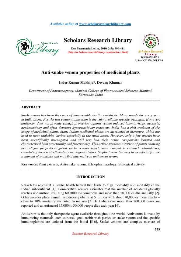 (PDF) Scholars Research Library