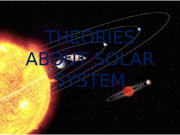 (PPT) Theories About Solar System.pptx