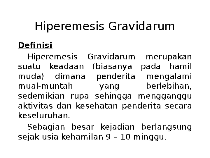 (PPT) Hiperemesis Gravidarum