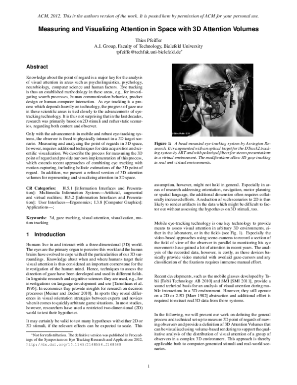 (PDF) Measuring and visualizing attention in space with 3D attention ...