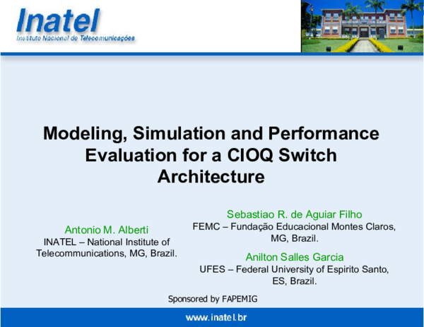 (PDF) Modeling, simulation and performance evaluation of a community ...