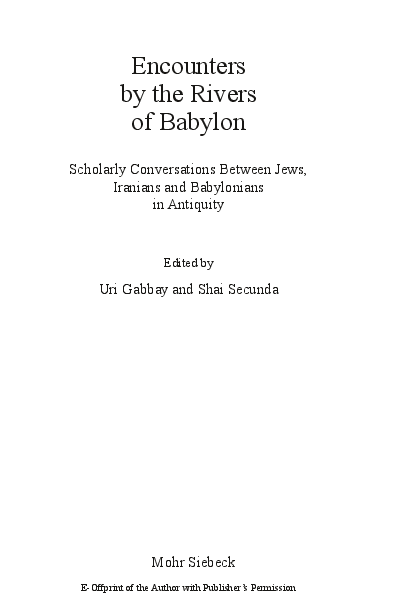 (PDF) The Ancient Mesopotamian Motif of kidinnu, "divine protection (of ...