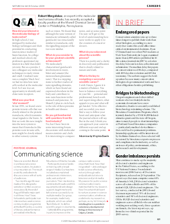 (PDF) Communicating science