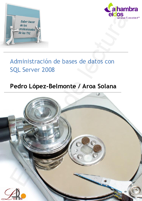 (PDF) Administración de bases de datos con SQL Server 2008