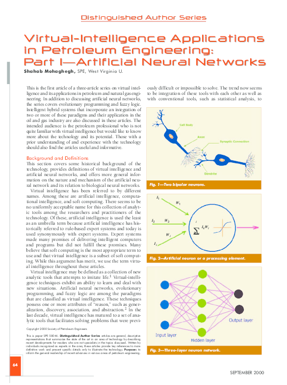 (PDF) Virtual-Intelligence Applications in Petroleum Engineering: Part ...