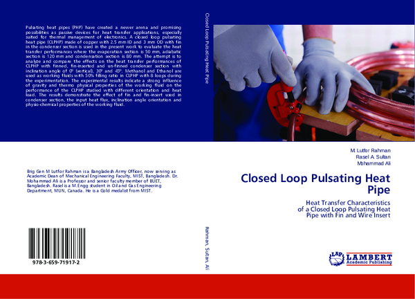 (PDF) Closed Loop Pulsating Heat Pipe
