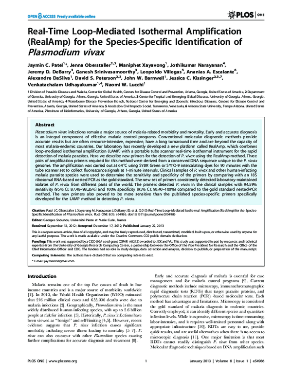 (PDF) Real time loop-mediated isothermal amplification using a portable fluorescence scanner for ...