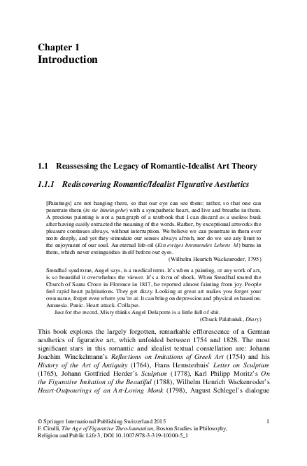 (PDF) The Age of Figurative Theo-Humanism. German Aesthetics of ...