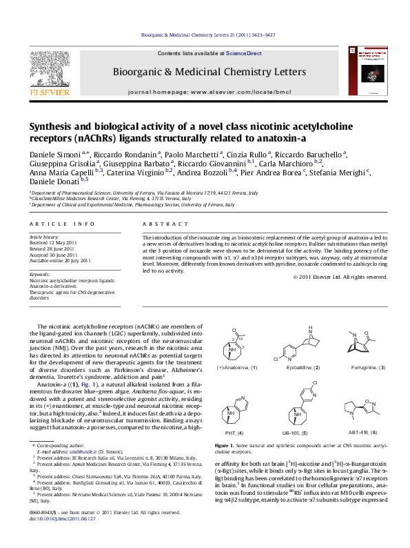 (PDF) Synthesis and biological activity of a novel class of pyridazine ...
