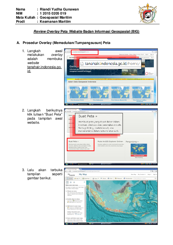 (PDF) Prosedur Overlay Peta-Website tanahair.indonesia.go.id